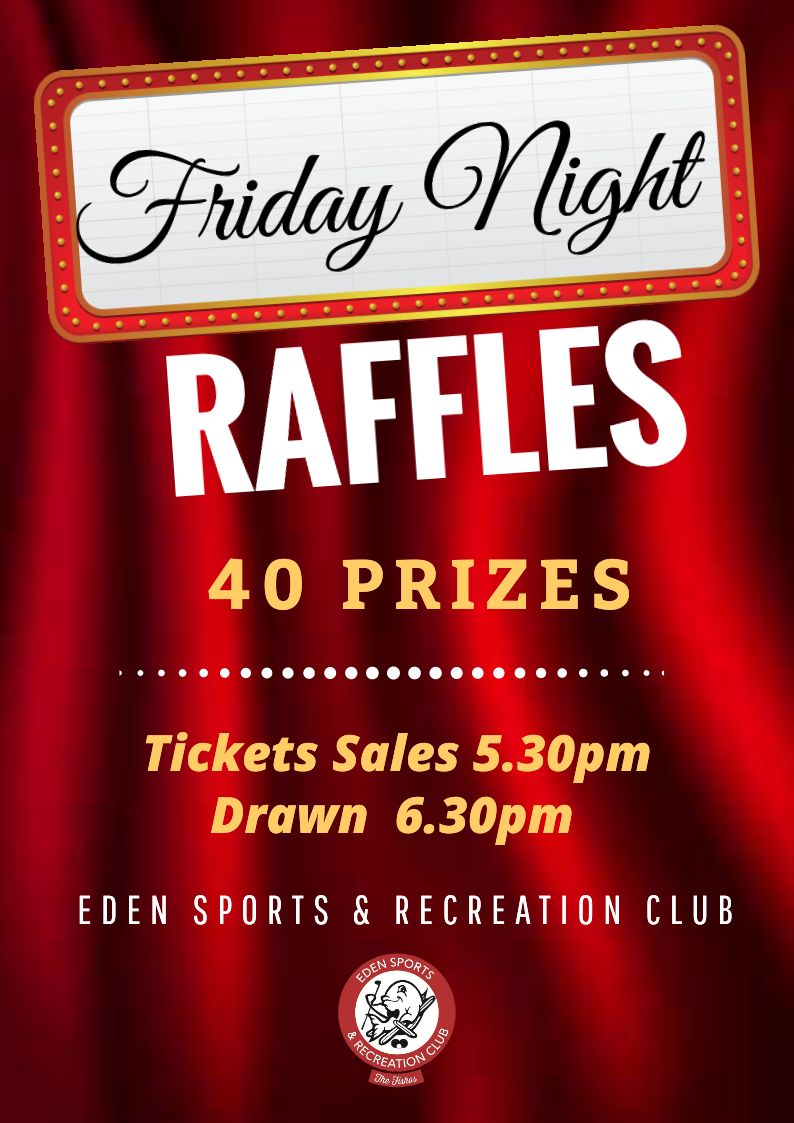 What's On - Eden Sports & Rec Club - Eden Sports & Recreation Club