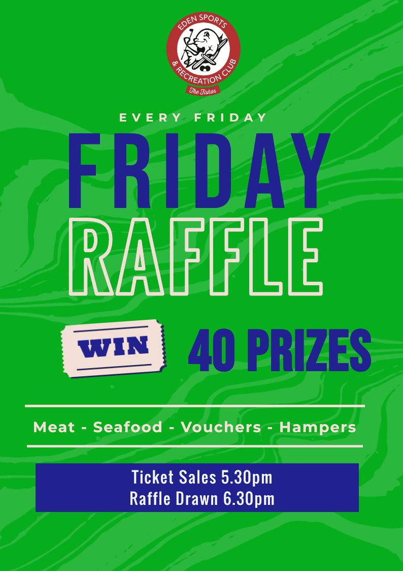 What's On - Eden Sports & Rec Club - Eden Sports & Recreation Club